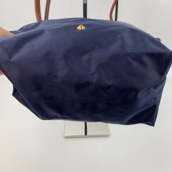 Longchamp | Bags | Longchamp Mini Le Pilage Blue Nylon Tote Bag | Poshmark